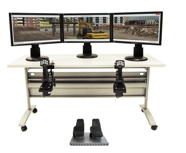 Hydraulic Excavator Personal Simulator - Simlog
